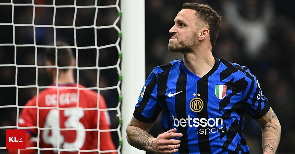 Arnautovic köpfelt Inter zu 2:1-Sieg über Fiorentina